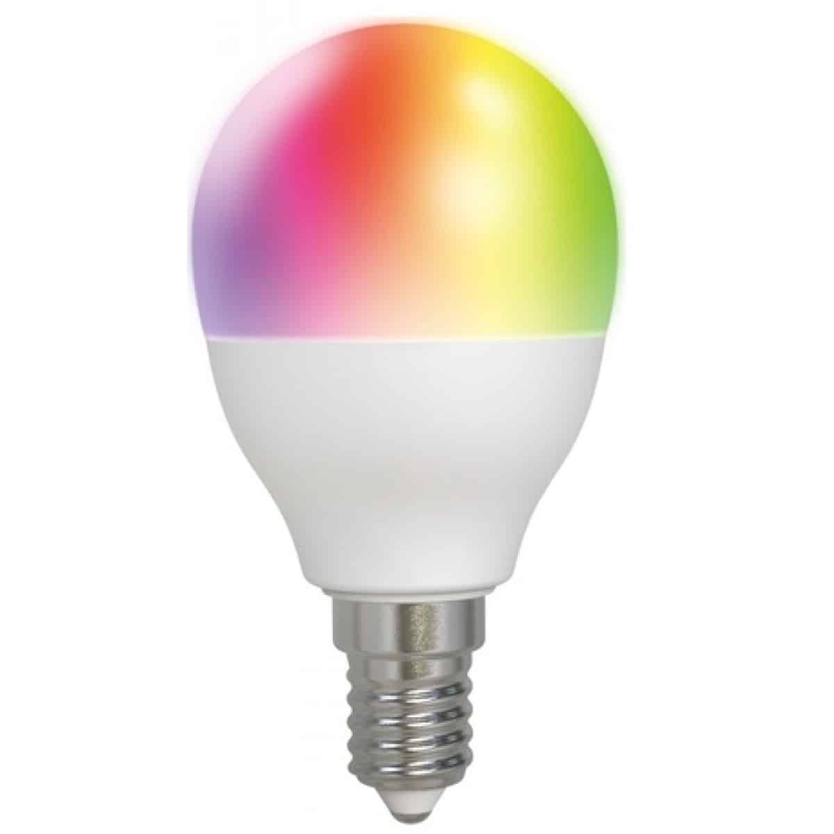 Køb Deltaco-sm Led Mini Ball, E14, 5w/470lm, Wifi, Dimmable Multi - Pære