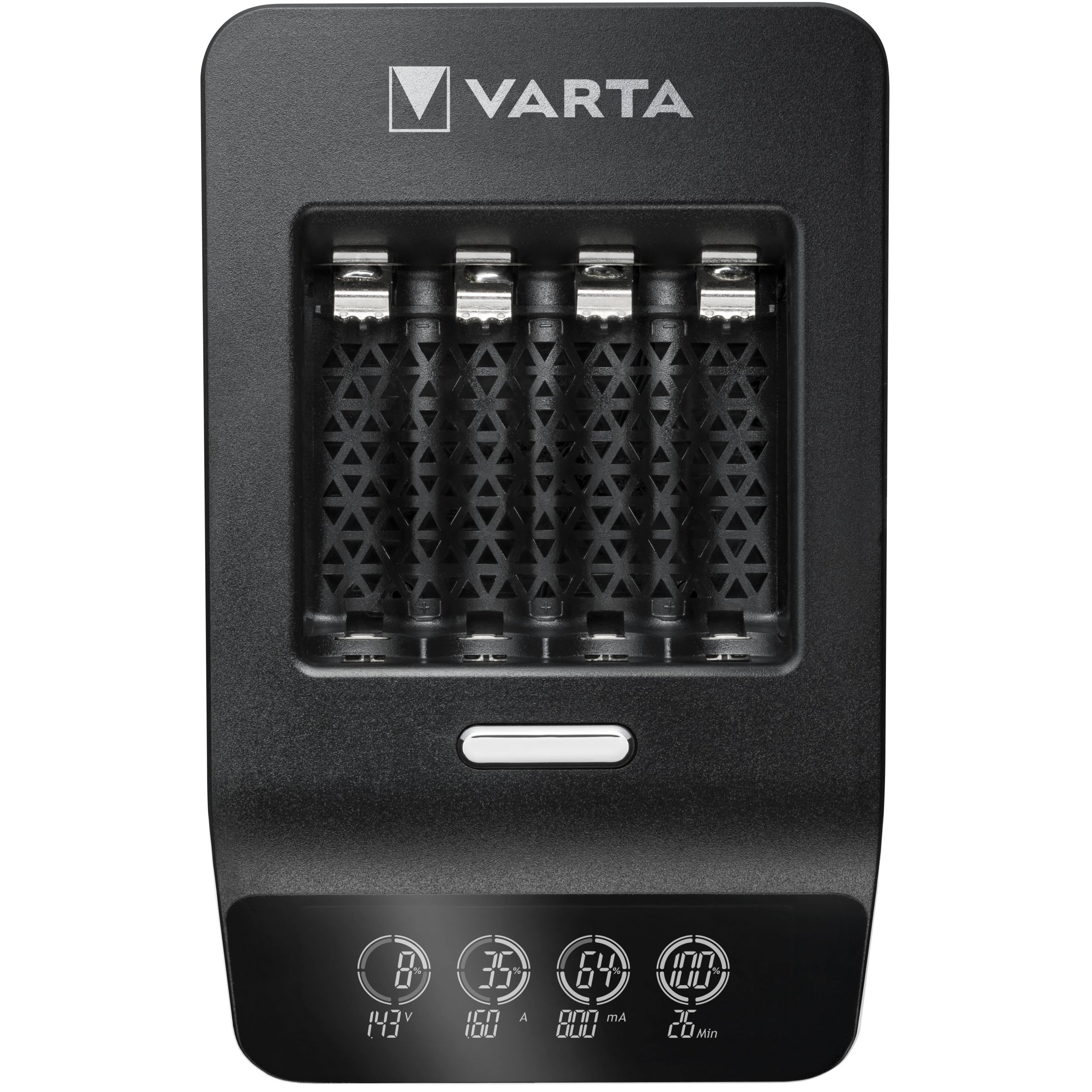 Køb Varta Lcd Ultra Fast Charger+ 4xaa 56706 2100mah, 12v ...